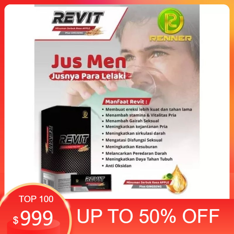 Jual REVIT RENNER MINUMAN SUPLEMEN RASA APEL | Shopee Indonesia