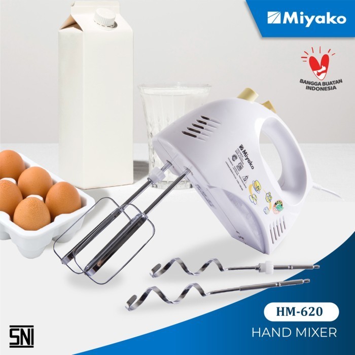 Jual MIYAKO - HM-620 | hand mixer | mixer miyako | mixer genggam ...