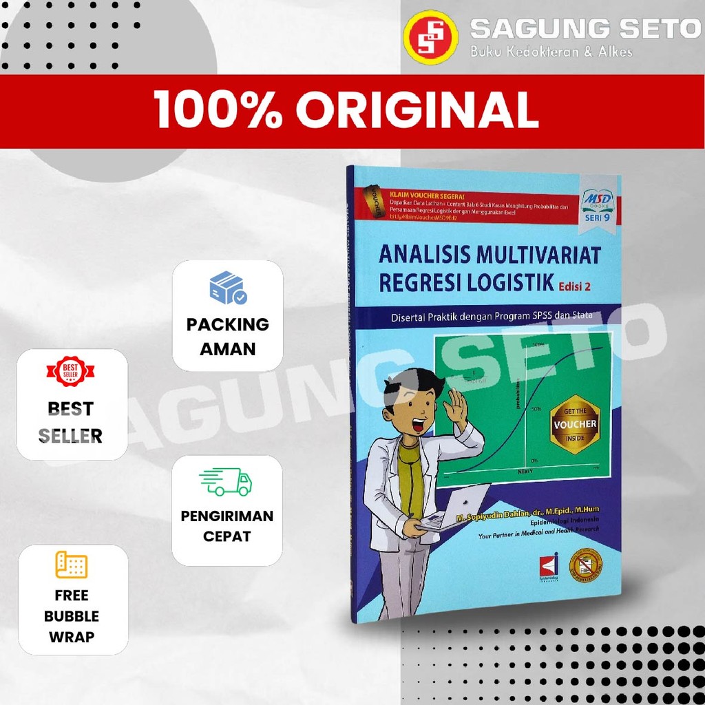 Jual ANALISIS MULTIVARIAT REGRESI LOGISTIK ED2 SERI 9 - M. SOPIYUDIN ...