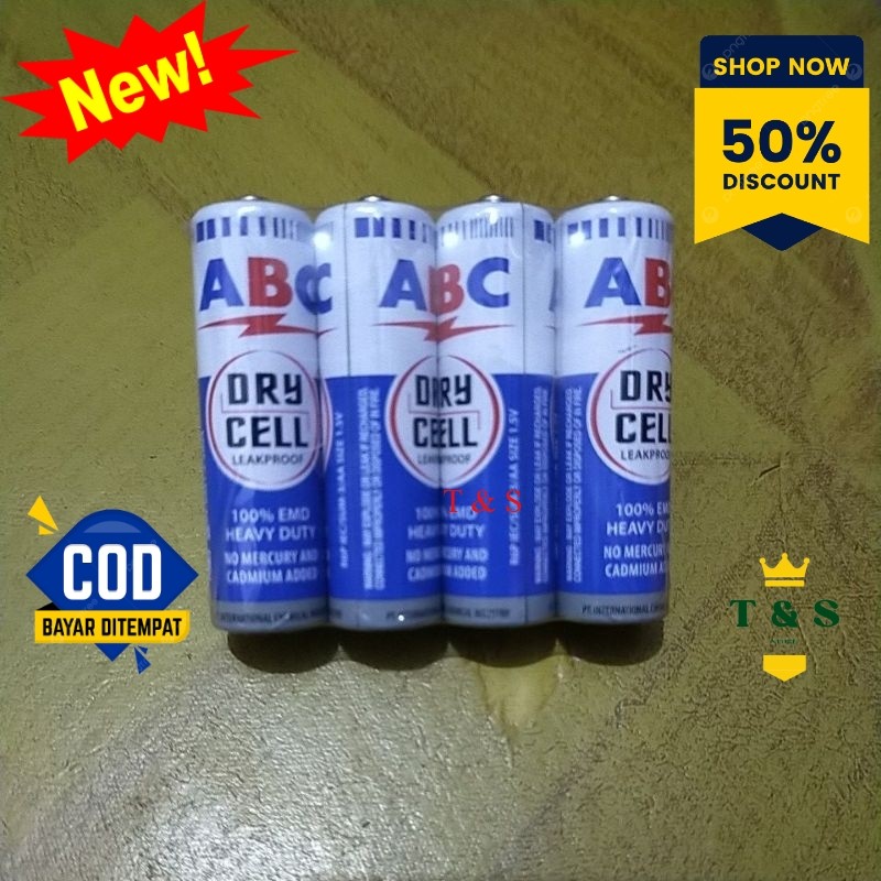 Jual baterai ABC A2 4pcs | Shopee Indonesia