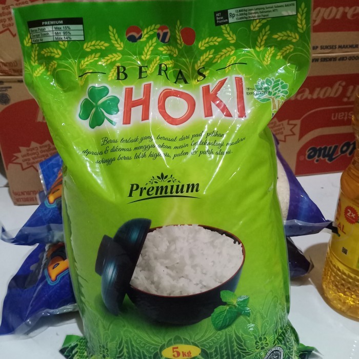 Jual beras hoki premium 5kg | Shopee Indonesia
