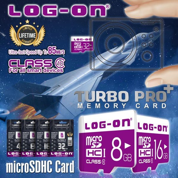 Jual Viral Log-On Kartu Mem Micro SD SDHC Memory Card Class 10 - 8 GB ...