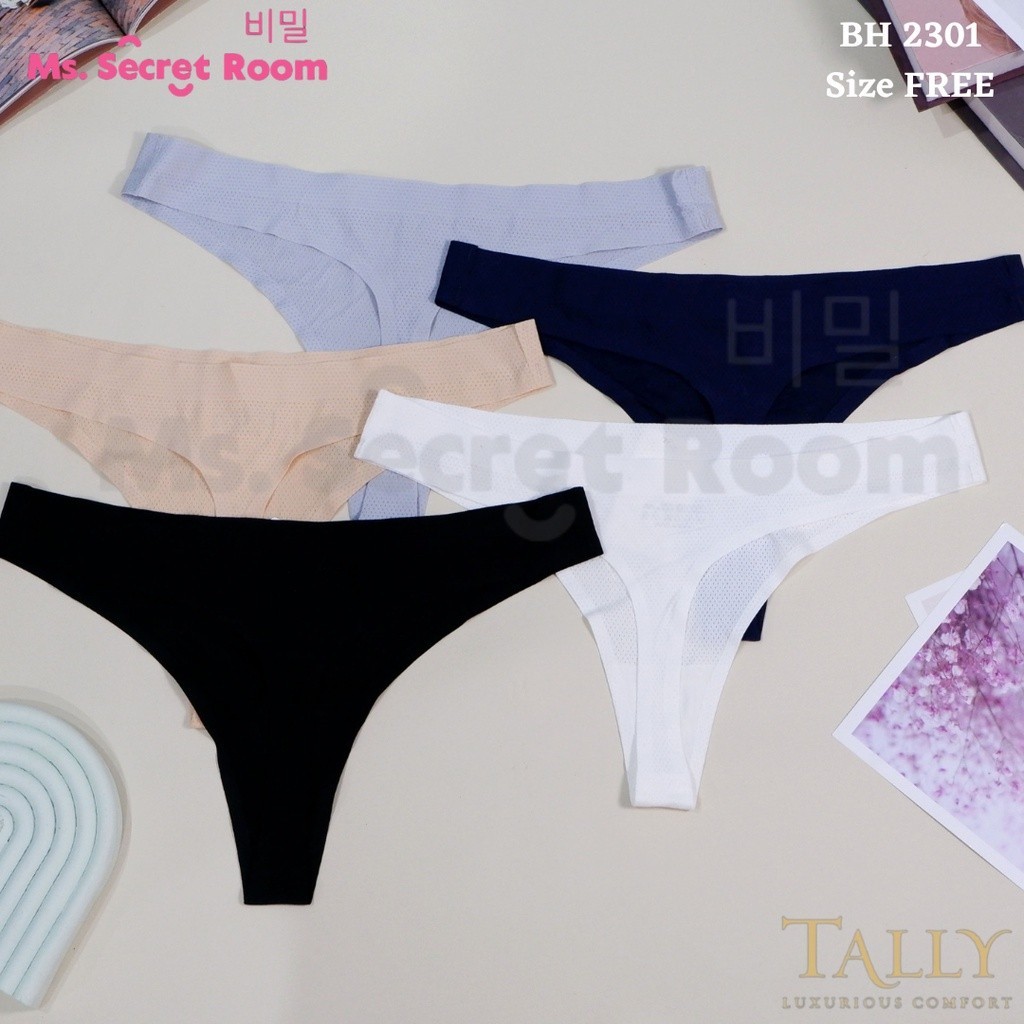 Jual TALLY CD 2301 CELANA DALAM G-STRING / GSTRING SEAMLESS | FREE SIZE ...