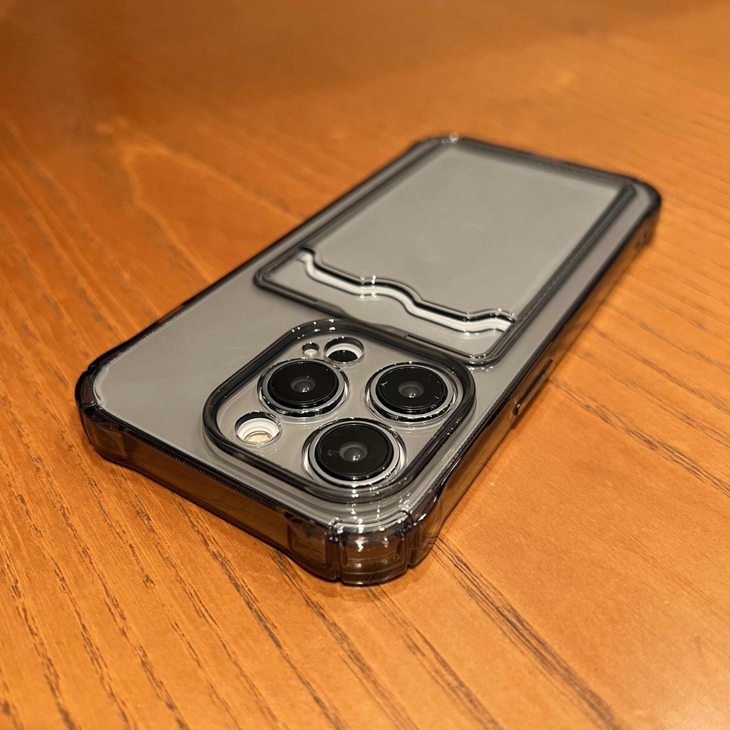 Jual Luar Negeri Bening Warna Polos Transparan Card Holder Casing Hp Samsung a06 a16 a55 a54 a24 ...