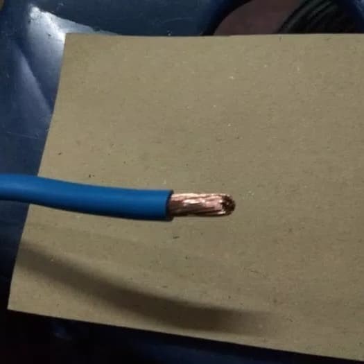 Jual Kabel Listrik Serabut NYAF 16 / 16mm JEMBO / Meteran / Eceran SNI - Biru | Shopee Indonesia