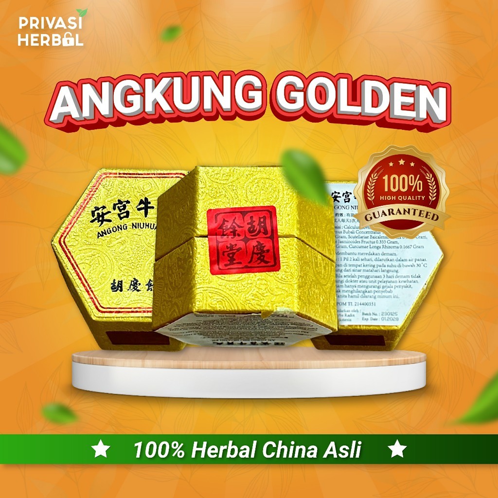 Jual ANGKUNG GOLDEN ORIGINAL OBAT STROKE | Shopee Indonesia