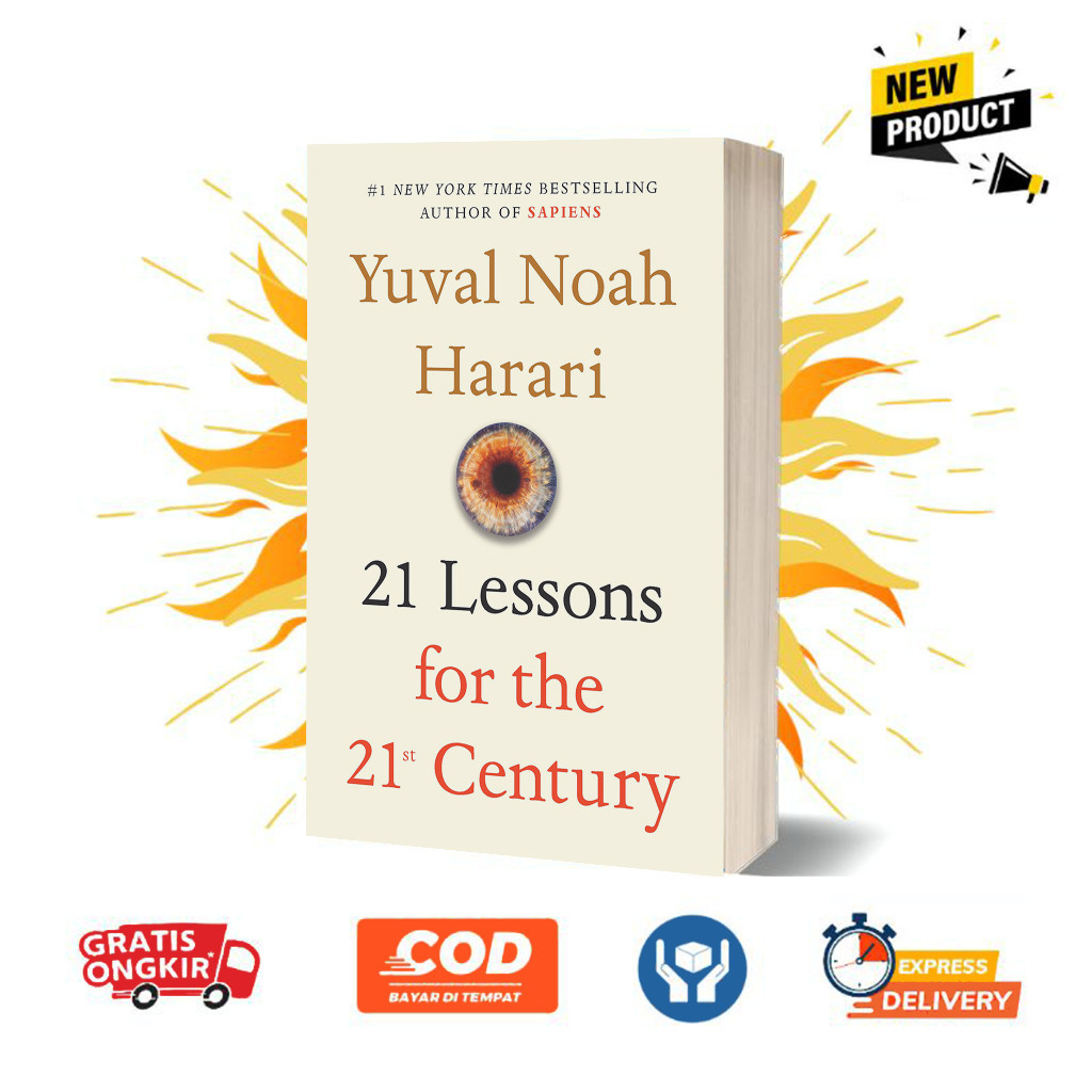 Jual 21 Lessons for the 21st Century by Yuval Noah Harari (English ...