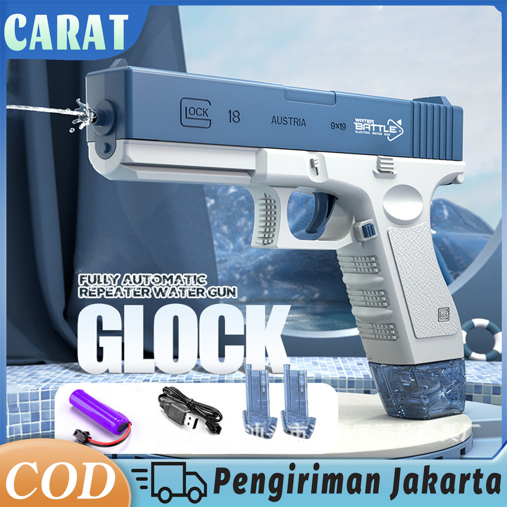 Jual Pistol Air Meledak Listrik / Pistol Air Listrik Isi Ulang/Pistol ...