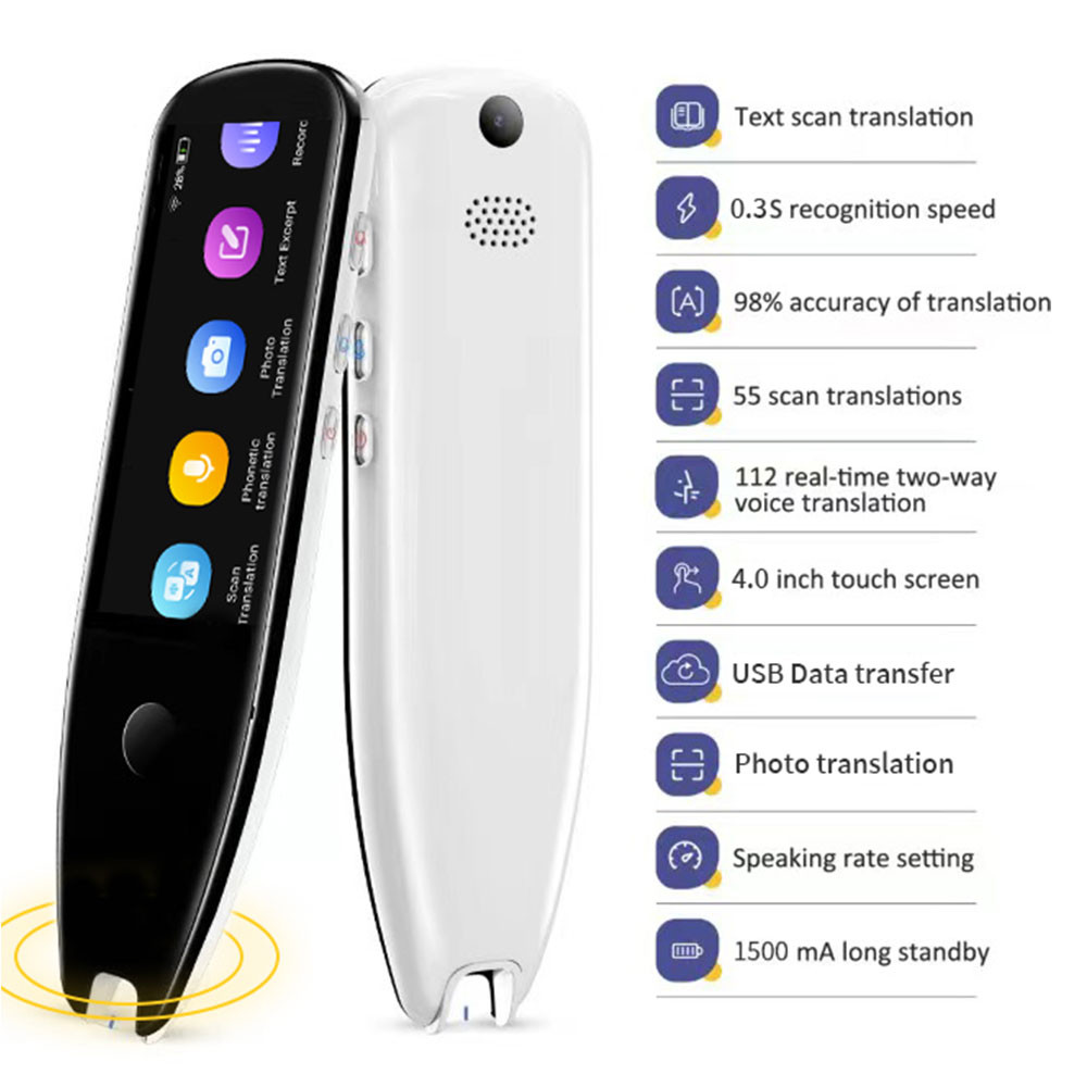 Jual X5 Pro Smart Voice Scan Translator Pen RealTime Multifunction ...