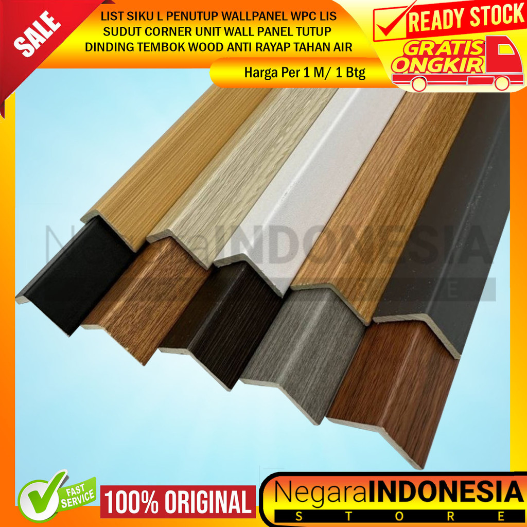 Jual List Siku Wall Panel Plint Penutup Wallpanel Wpc Lis Sudut Corner ...
