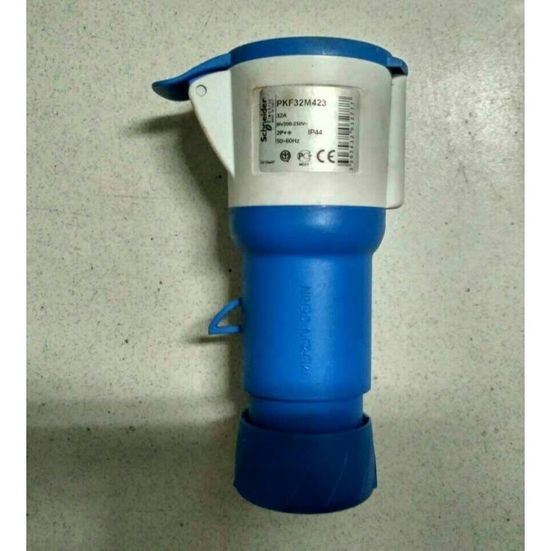 Jual SCHNEIDER WANDER SOCKET IP44 32A 2P+PE PKF32M423 | Shopee Indonesia