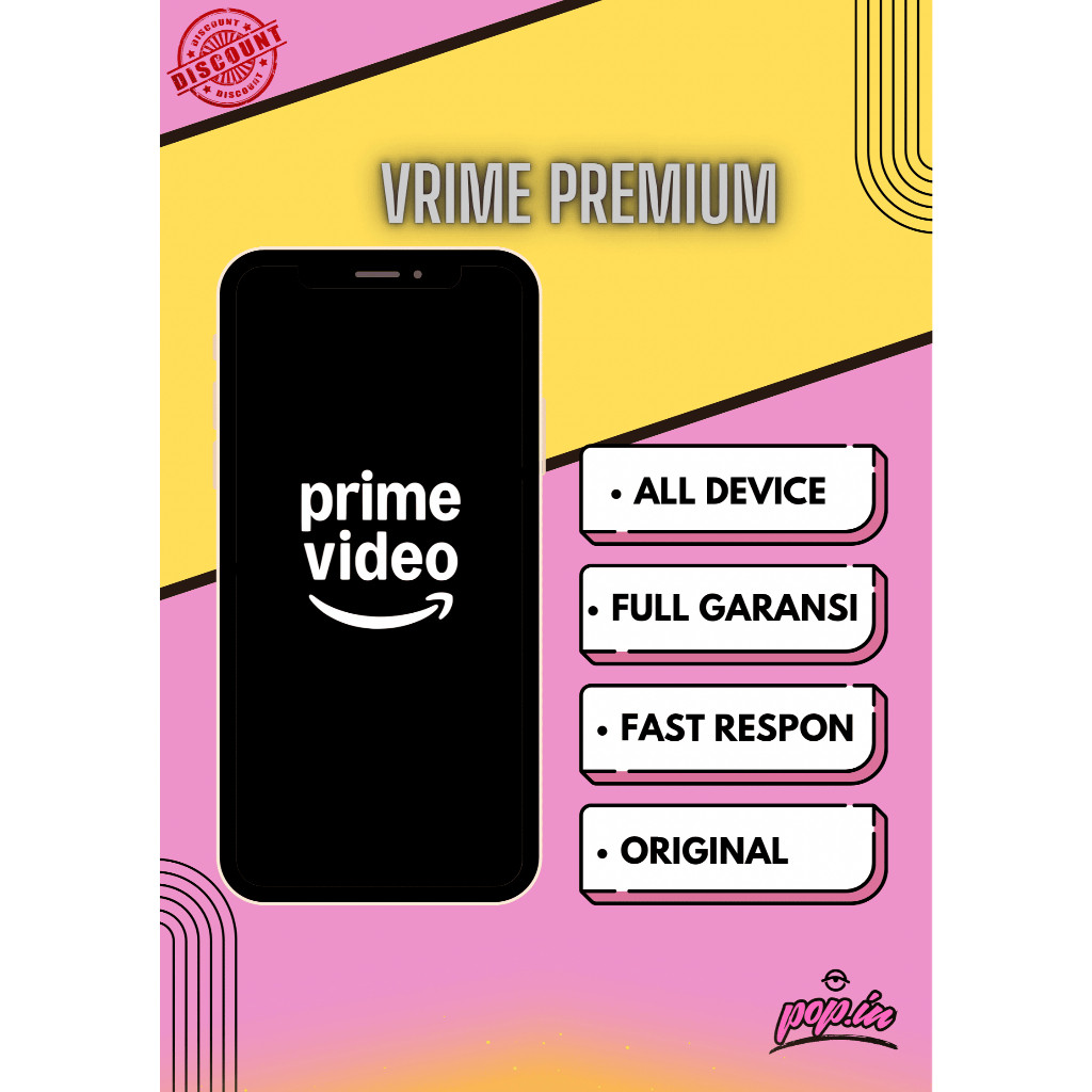 Jual AMAZON PRIME VIDEO PREMIUM FULL GARANSI 1 TAHUN | Shopee Indonesia