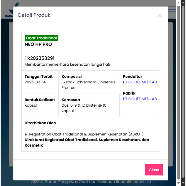 Jual Neo Hp Pro 10 Kapsul - Memelihara Kesehatan Fungsi Hati | Shopee ...