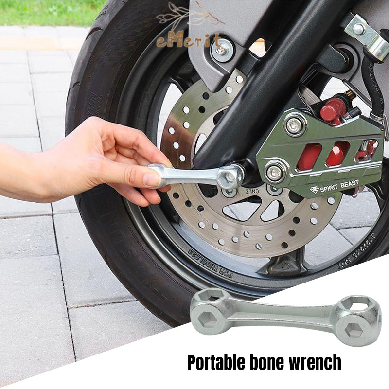 Jual Kunci Pas 10 in 1 Tulang Heksagonal Servis Sepeda Serba Guna Bone ...