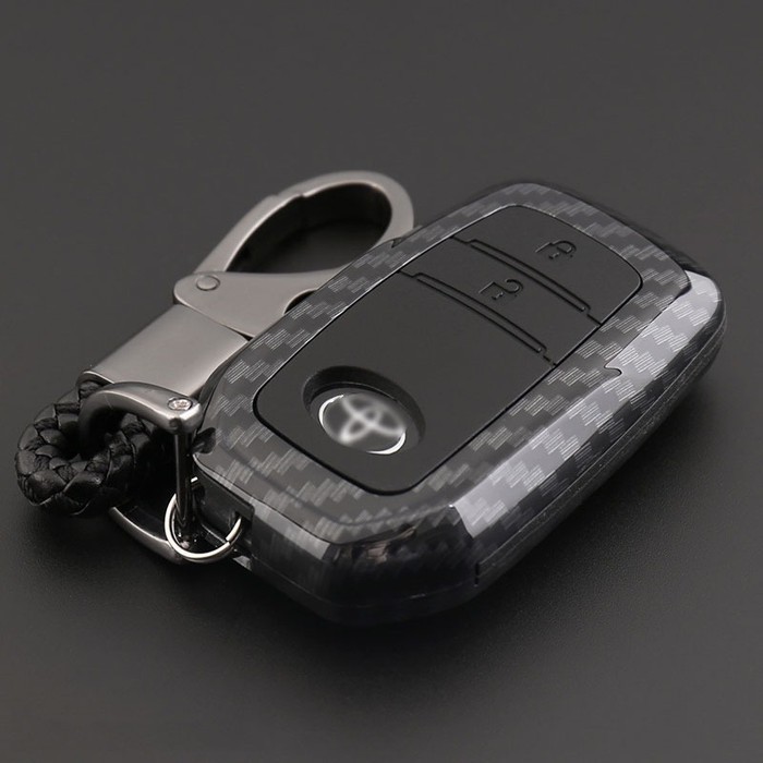 Jual Casing Carbon Remote Mobil Key Case Kunci Mobil Toyota Innova ...