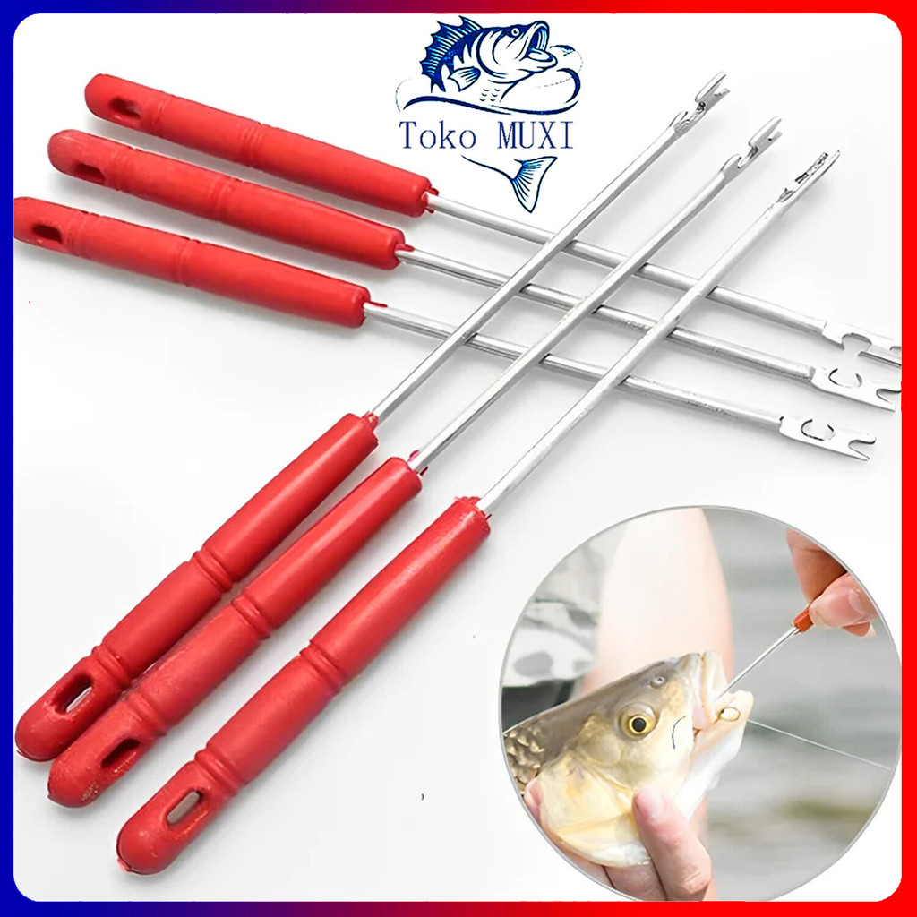 Jual 2 buah 13.5/14cm Alat Pelepas Kail Pancing Stainless Steel Alat ...