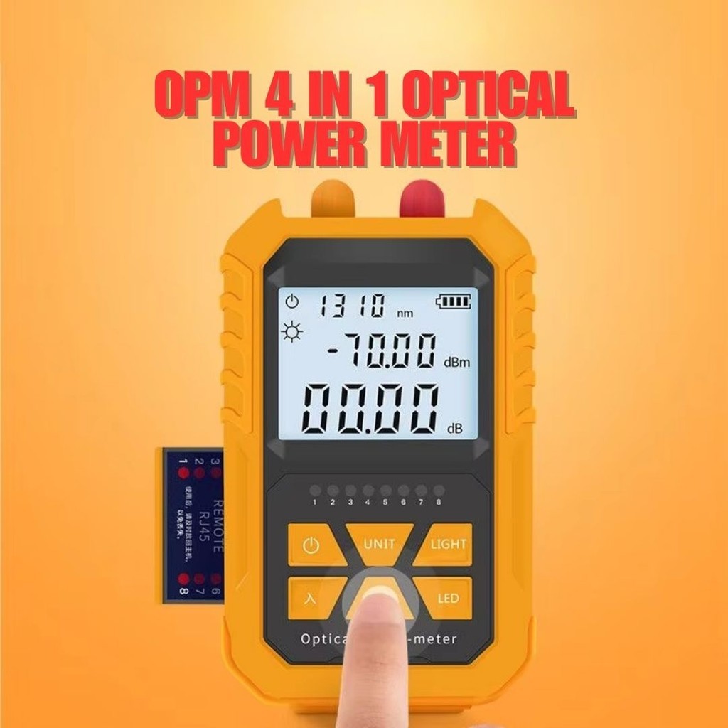 Jual OPM 4 in 1 Optical Power Meter 4in1 VFL Network Cable Gelombang ...