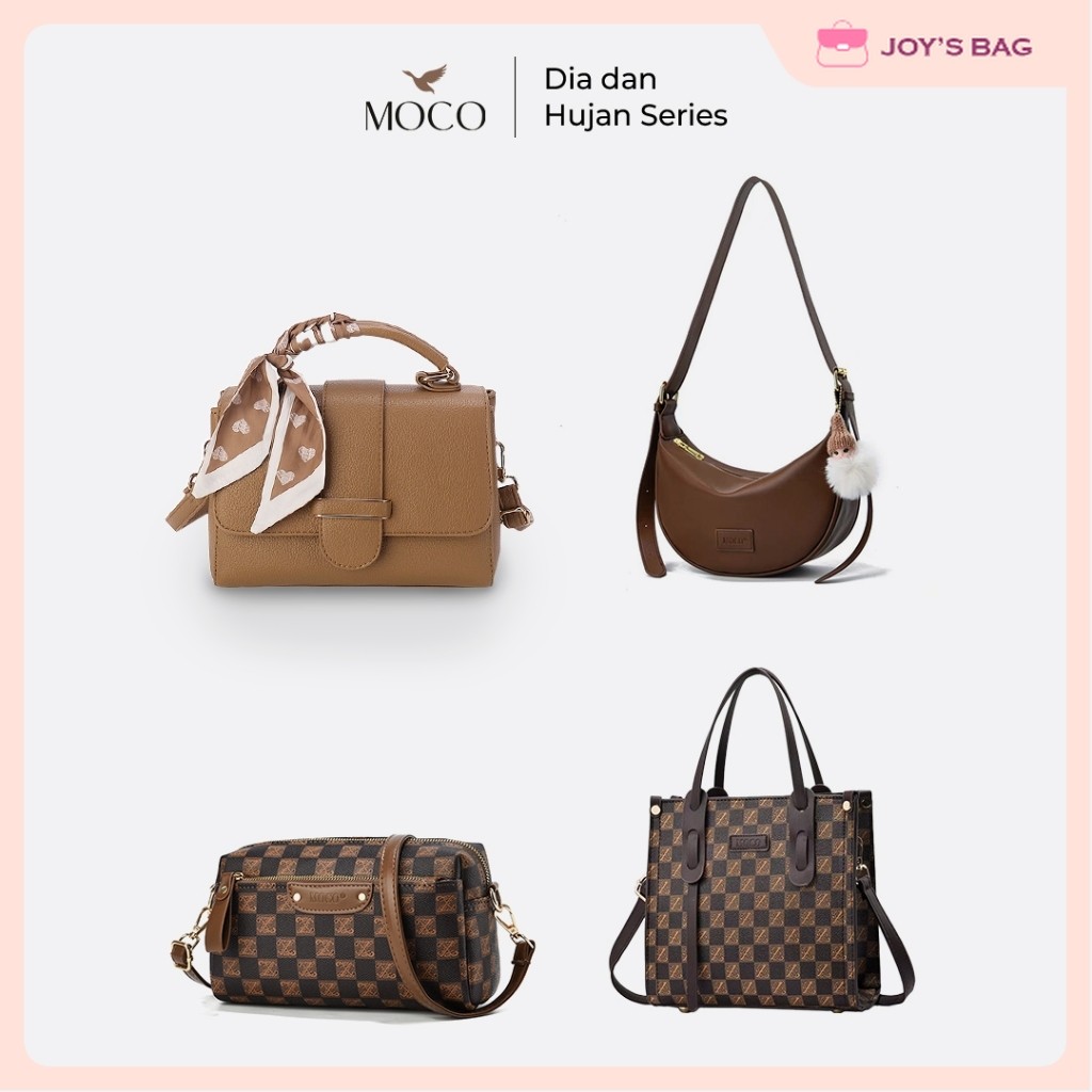 Jual MOCO Fashion Rainy Season Series Tas Selempang Wanita Sling Bag Cocok untuk Musim Hujan ...