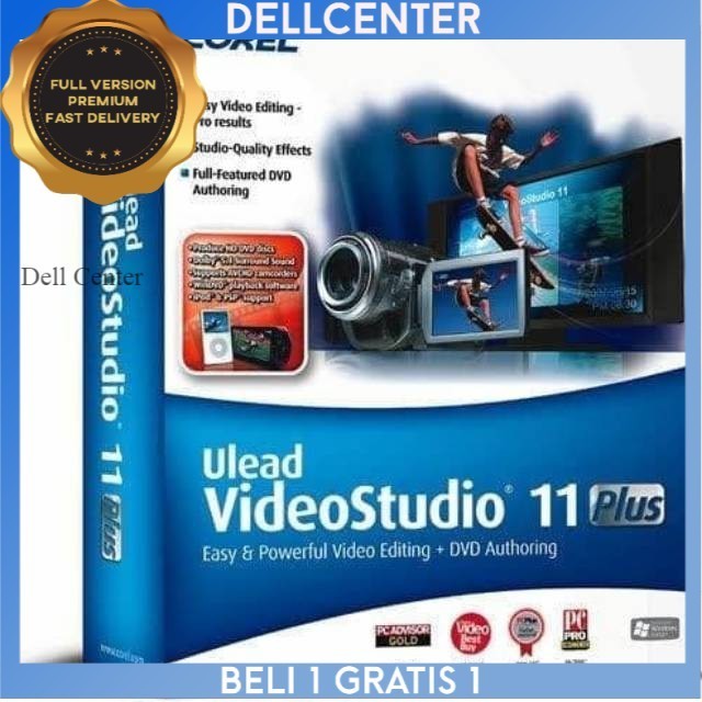 Jual Corel Ulead Video Studio 11 Plus - Aplikasi Pengedit Berbagai ...