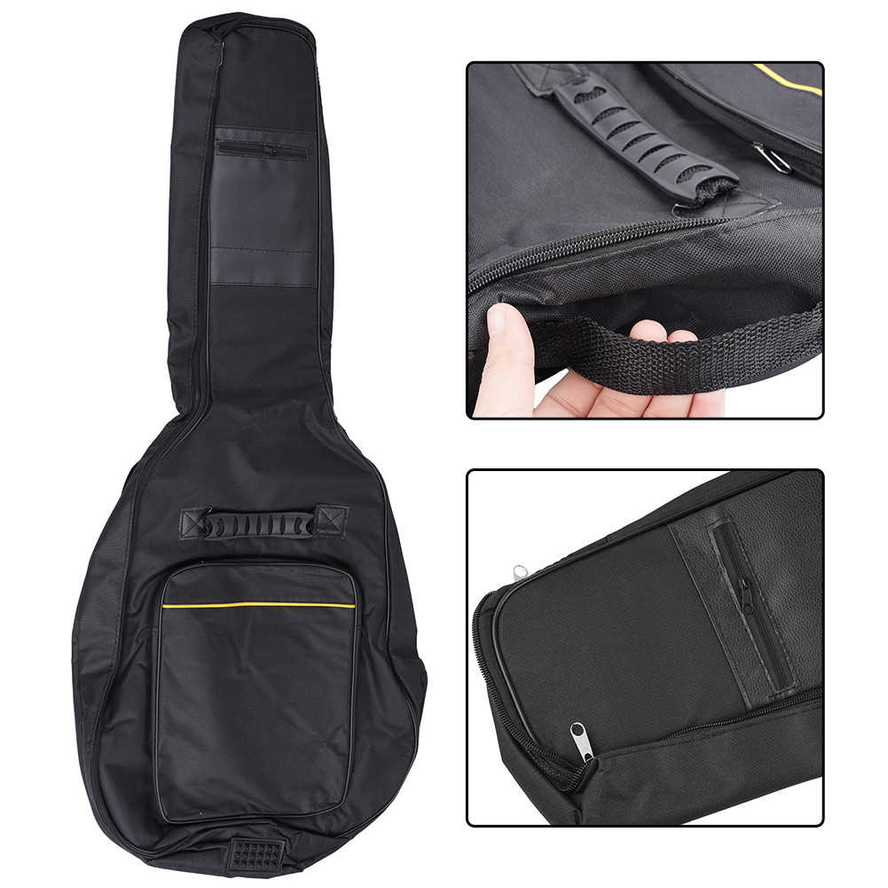 Jual 41in Guitar Bag Acoustic Guitar Bags Double-Straps Padded Case ...