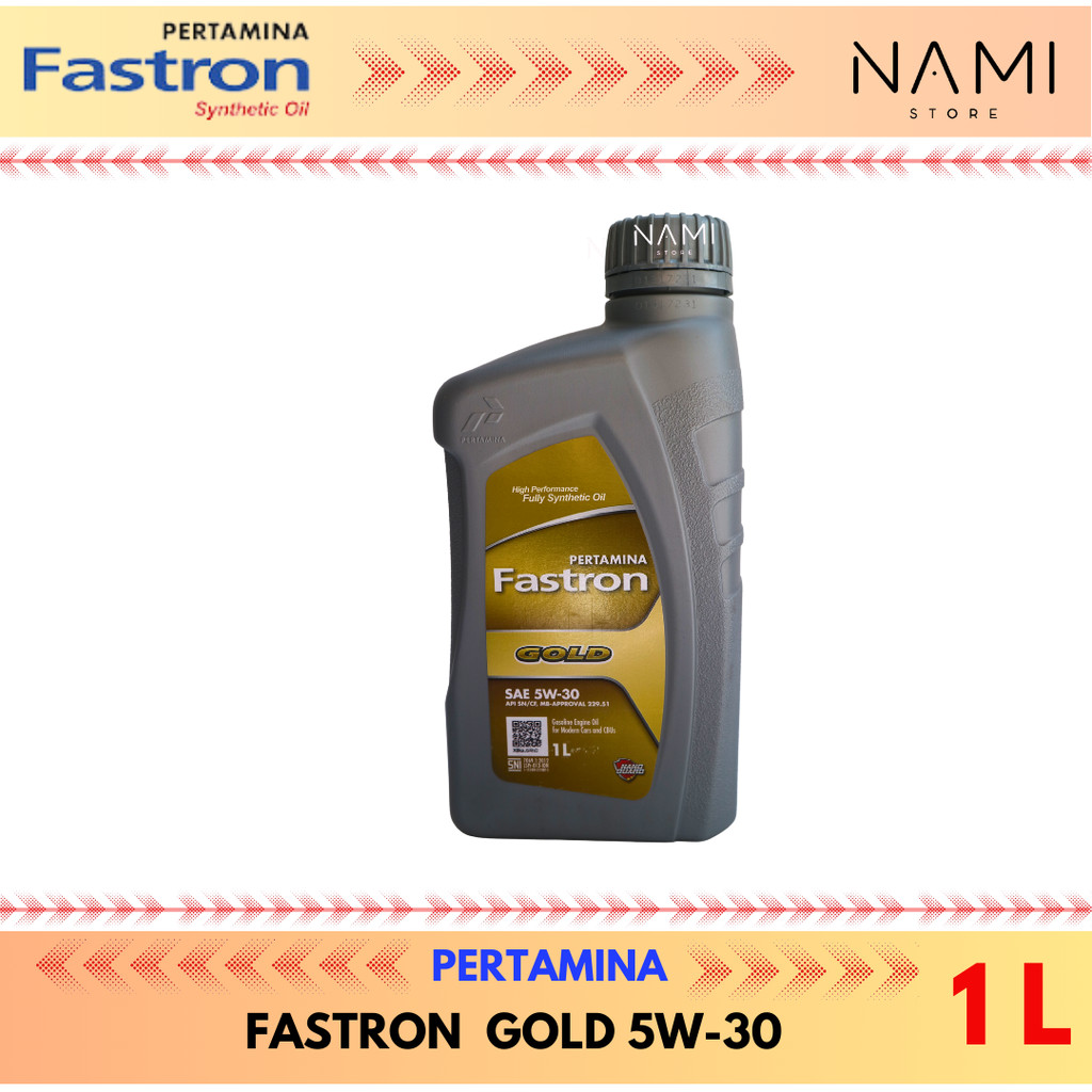 Jual *PERTAMINA FASTRON GOLD SAE 5W-30 (1L)* Oli Pelumas Mesin Mobil ...
