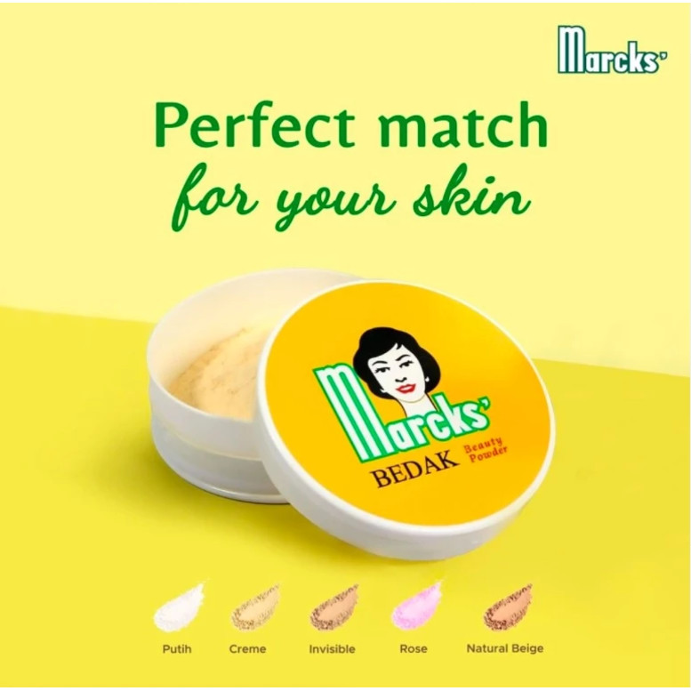 Jual MARCKS LOOSE POWDER ALL SHADE Bedak Classic LOOSE POWDER Bedak ...