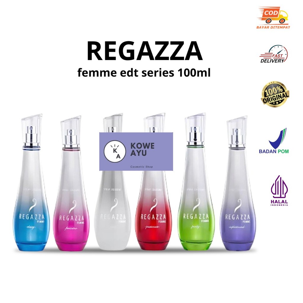 Jual Regazza Femme Eau De Toillete Series 100ml | Classy | Glow ...