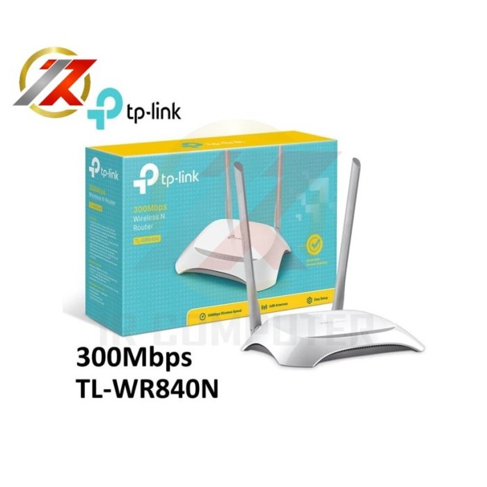 Jual TP-LINK TL-WR840N 300Mbps Wireless / Wifi Router TPLINK WR840N | Shopee Indonesia