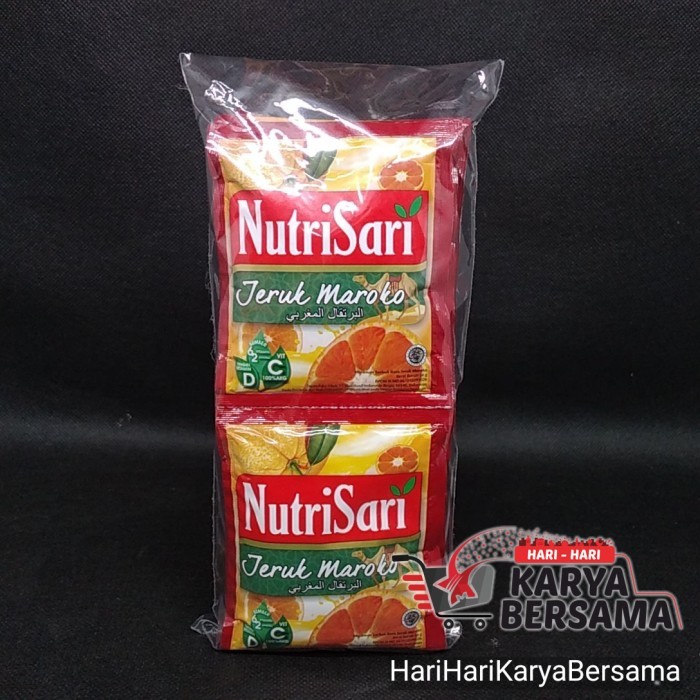 Jual NUTRISARI NUTRI SARI JERUK MAROKO SACHET PACK 10'S X 14GR | Shopee ...