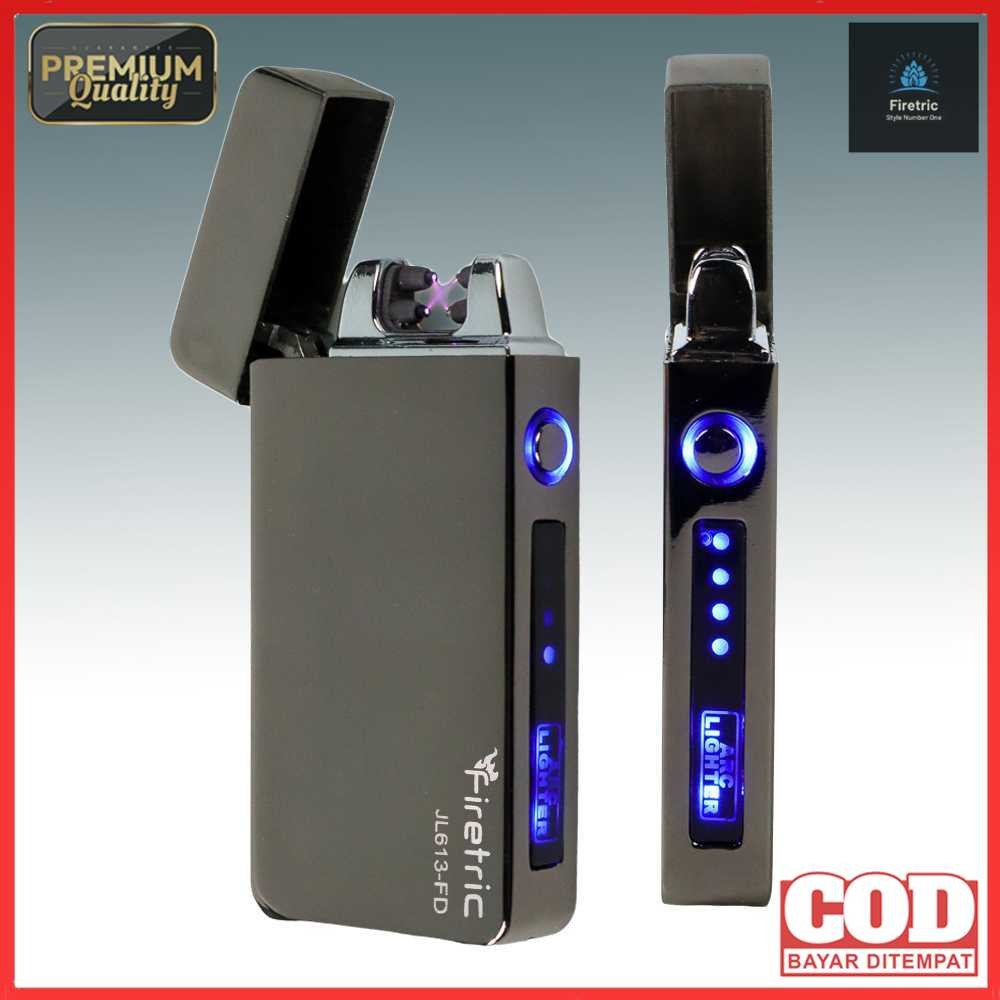 Jual Firetric Korek Pemantik Api Elektrik Pulse Plasma Double Arc ...
