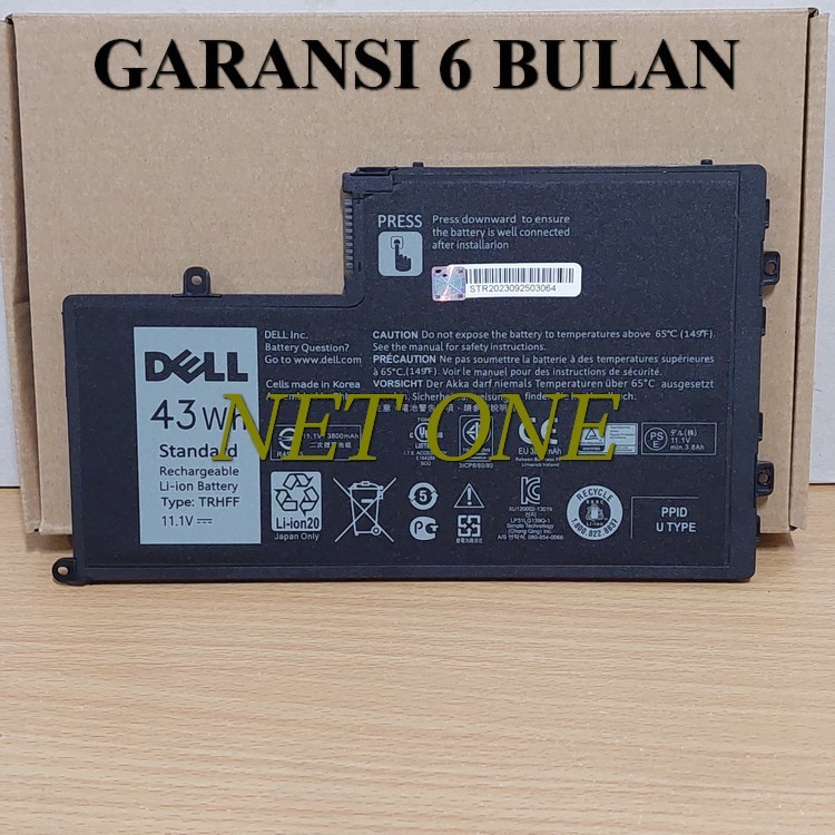 Jual Baterai Laptop Dell Inspiron 15-5547 14-5447 Latitude 3550 Type ...