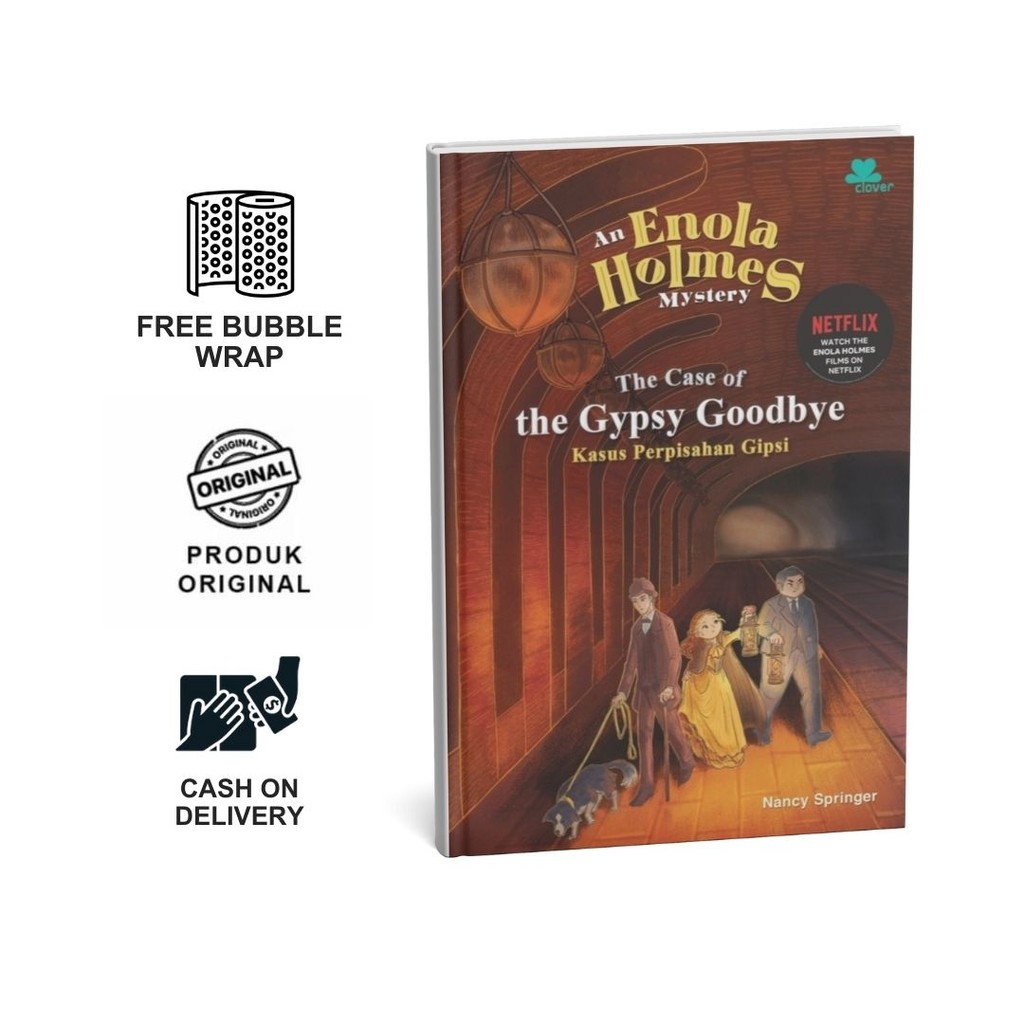 Jual An Enola Holmes Mystery: The Case of the Gypsy Goodbye - Nancy ...