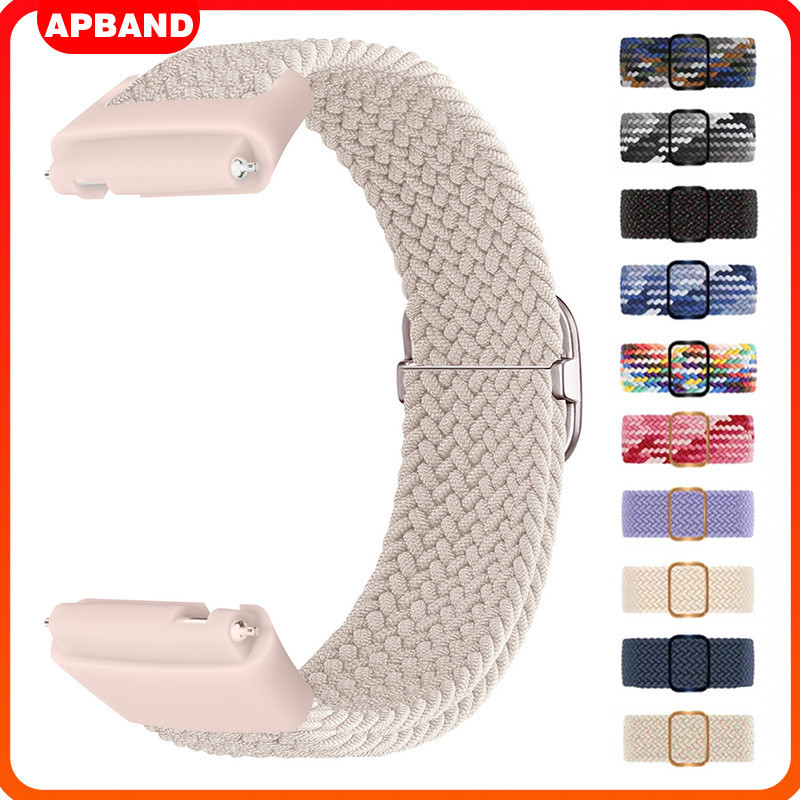 Jual Nylon Strap for Smartwatch Redmi Watch 3 Active/3 Lite Strap Braided Scrunchie Elastic Belt ...