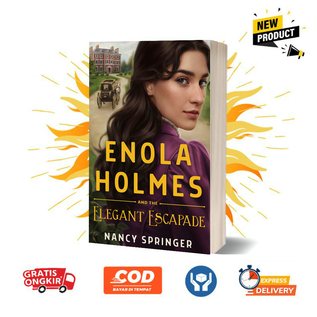 Jual Enola Holmes and the Elegant Escapade by Nancy Springer (English ...