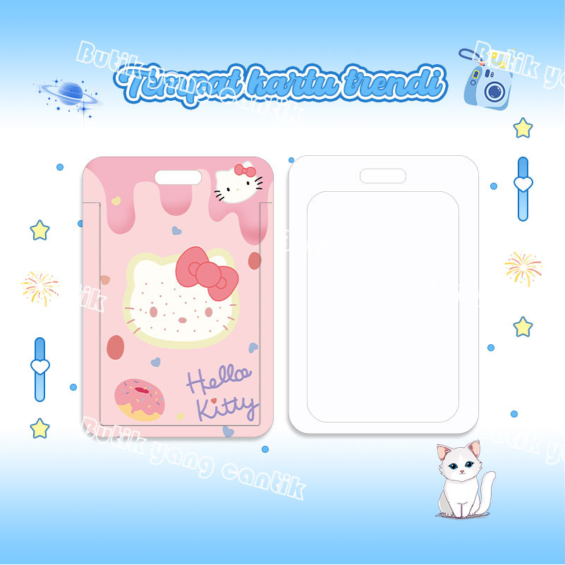 Jual ID Card Holder, Tempat Kartu Kucing Lucu Kt, Cocok untuk Kantor ...