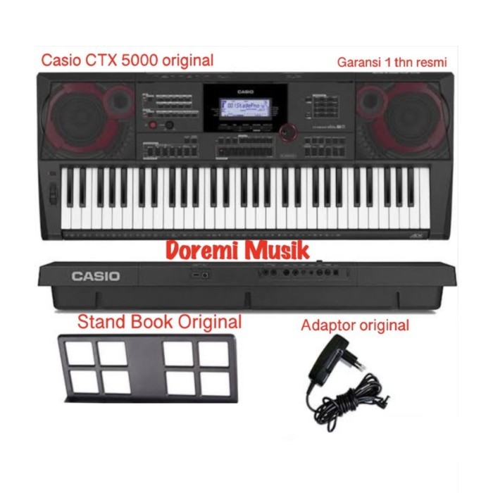 Jual Keyboard casio CTX 5000 original - Tanpa paket | Shopee Indonesia