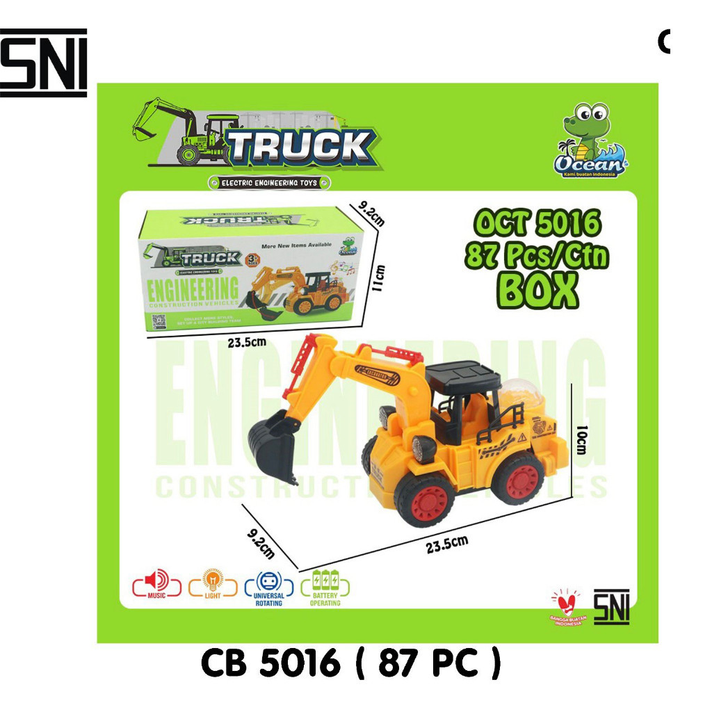 Jual Mainan Anak Excavator Bego Beko Engineering Kendaraan Mainan Mobil ...