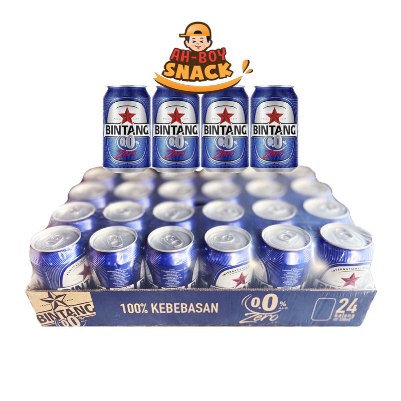 Jual 1 DUS BINTANG ZERO - ISI 24 BOTOL - AHBOY SNACK | Shopee Indonesia