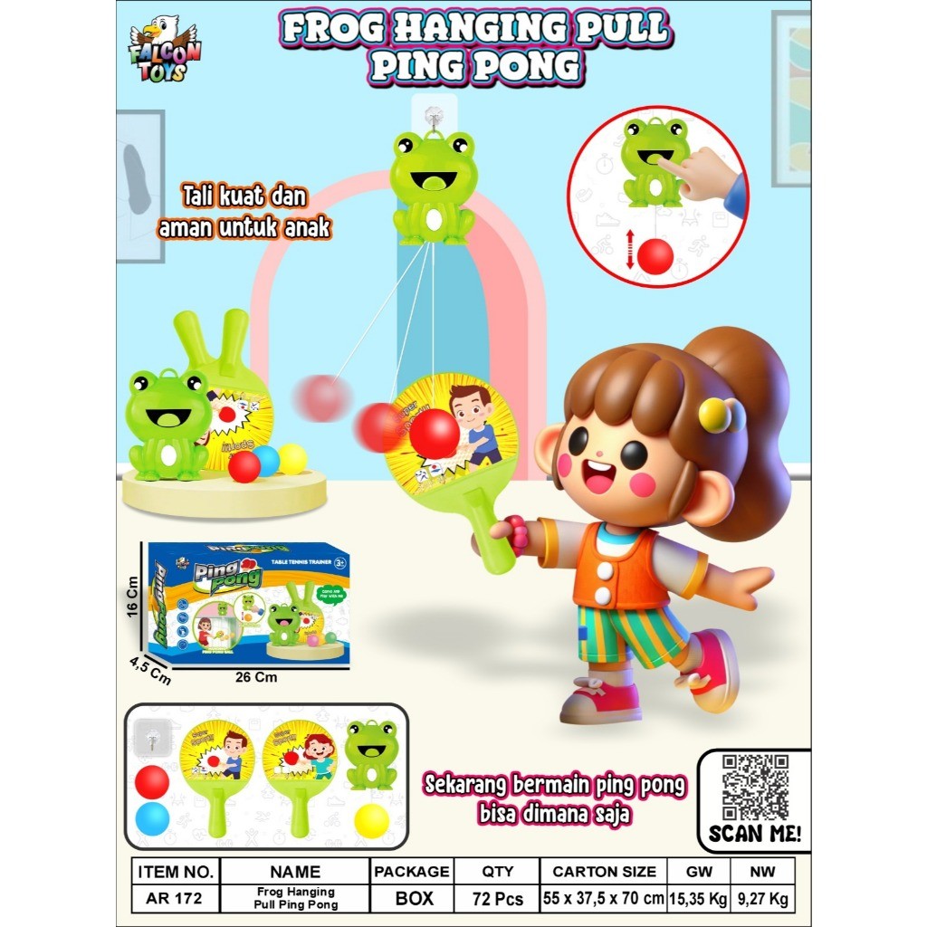 Jual MAINAN ANAK PROMO Mainan Ping Pong Tenis Meja Gantung Kreatif ...
