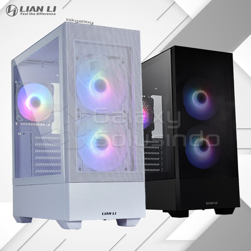 Jual LIAN LI LANCOOL 205 MESH Tempered Glass Mid-Tower ATX Gaming Case ...