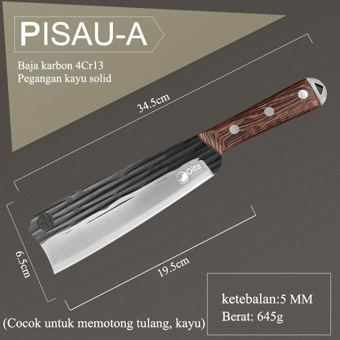 Jual pisau Daging pisau Koki pisau baja Premium pisau Dapur Super Tajam ...