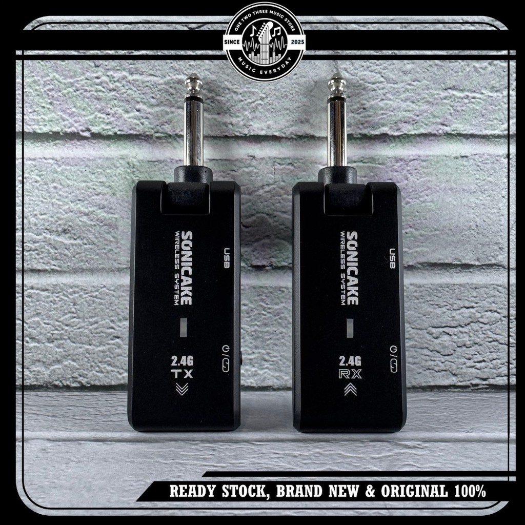 Jual Jack Gitar Wireless 2.4GHz SONICAKE QWS-10 Wireless Guitar Sound ...