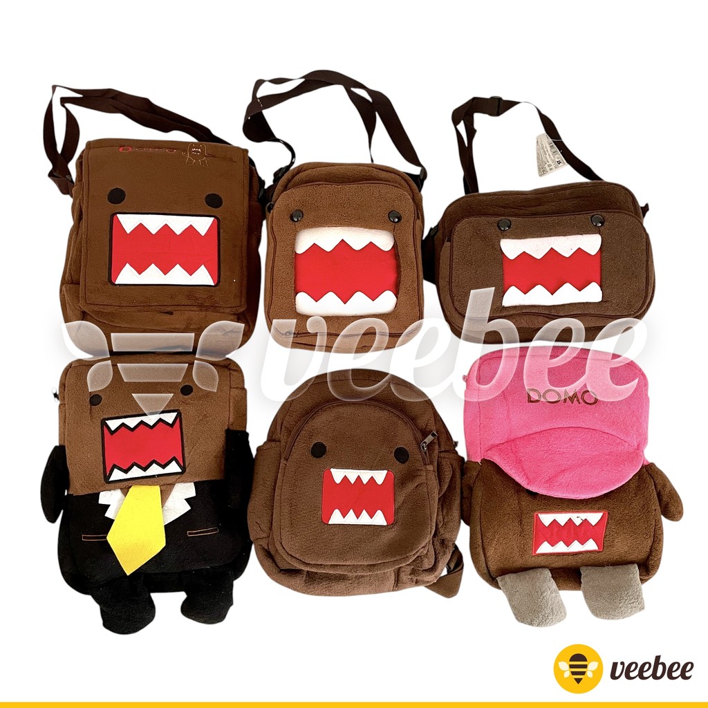 Jual Tas Boneka Ransel Domo Kun/ tas selempang samping sling bag/ tas ...