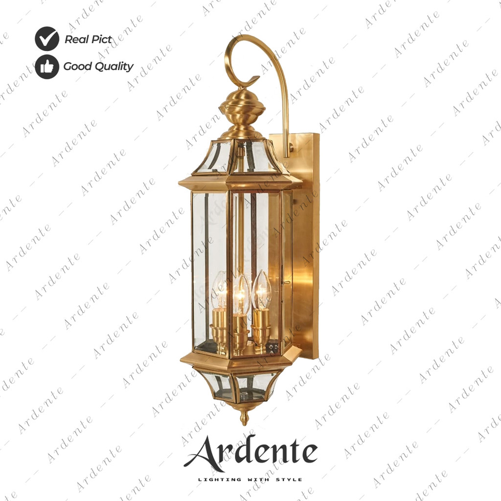 Jual Lampu Dinding/Wall Lamp Classic Gold Ardente 000711 Tinggi 65 cm ...