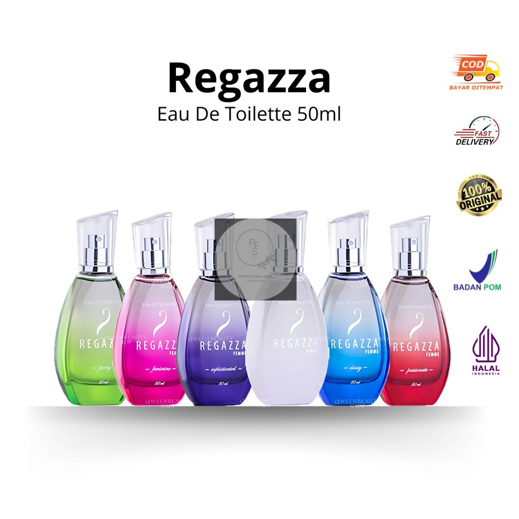 Jual Regazza Parfum Eau De Toilette Series 50 ml | Classy | Feminine ...