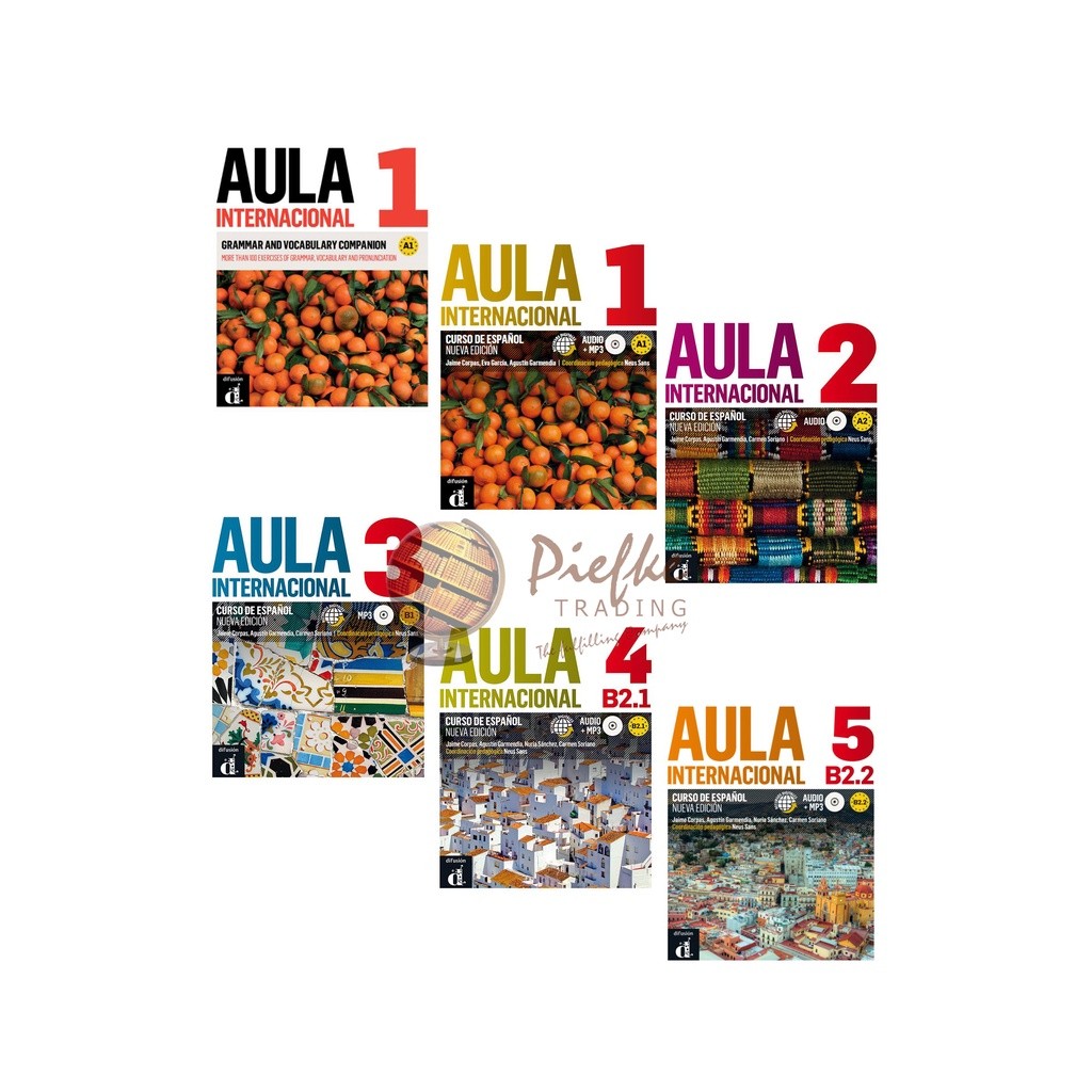 Jual Aula Internacional 1, 2, 3, 4, 5 : Student Book, Student ...