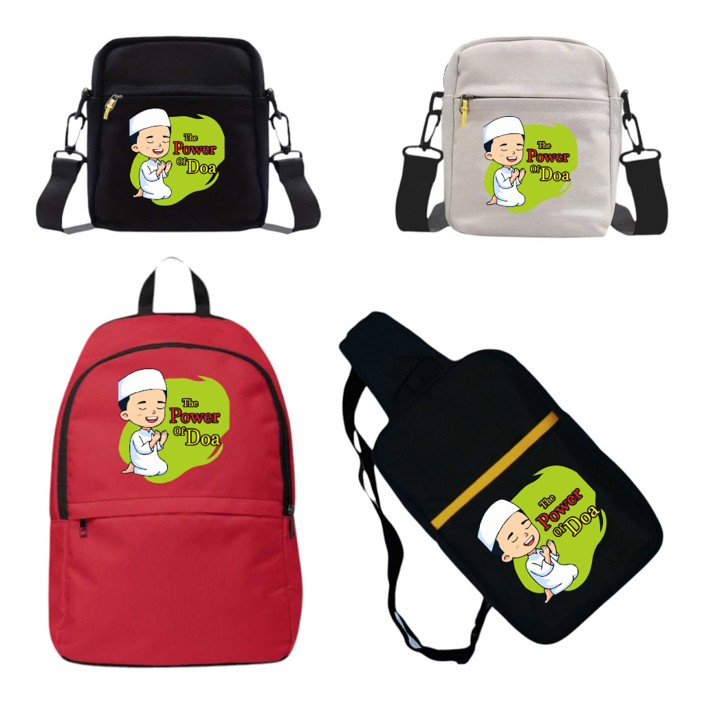 Jual Tas The Power Of Doa untuk Anak Sekolah dan Mengaji Terbaru Tas ...