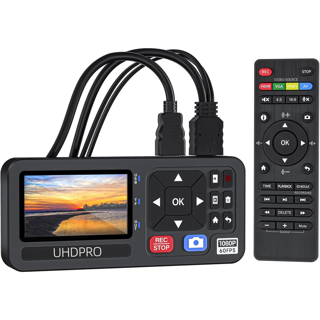 Jual HD Video Capture Box 1080P 60FPS Video to Digital Converter with 3 ...