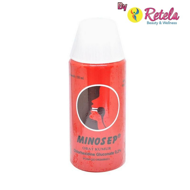 Jual MINOSEP OBAT KUMUR 0.2% 150ML | Shopee Indonesia