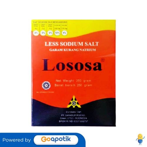 Jual Lososa Garam Rendah Natrium Pack 250 Gram | Shopee Indonesia